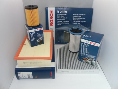 Audi A3 2.0 TDI Service Kit Oil Air Fuel Cabin Filter 2013 Onwards ...