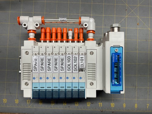 NEW SMC Ethernet/IP Module SY3100-5U1 EX260-SEN3 PNEUMATIC VALVE BANK ...