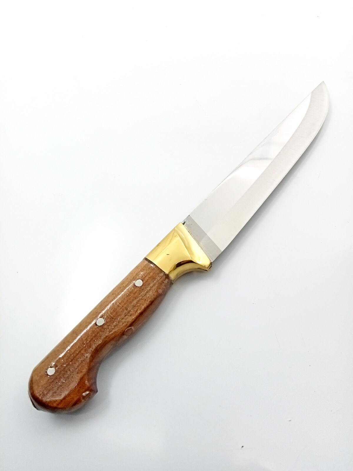 Handmade Kitchen Knive Set 3 Piece, Walnut Wood Handle, Stainless Steel ...