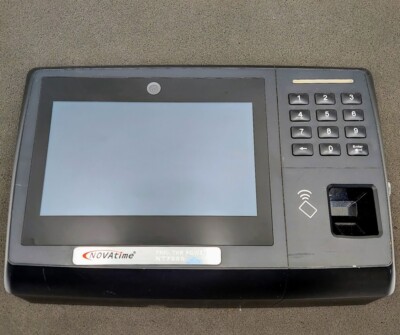 Novatime NT7000 Card Reader Time Clock | eBay