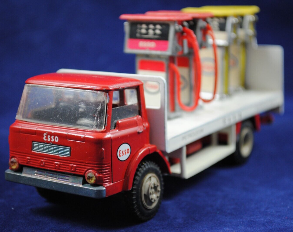 Modified 1:43 TEKNO FORD D-800 ESSO Delivery Truck / Lorry & BARTONS ...