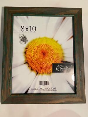 8X10 FRAME "Green Tree Gallery" NEW Green & Brown Rustic Picture/Photo ...