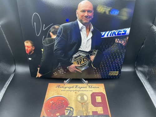DANA WHITE SIGNED AUTOGRAPH 8x10 PHOTO AEU COA UFC PRESIDENT | eBay