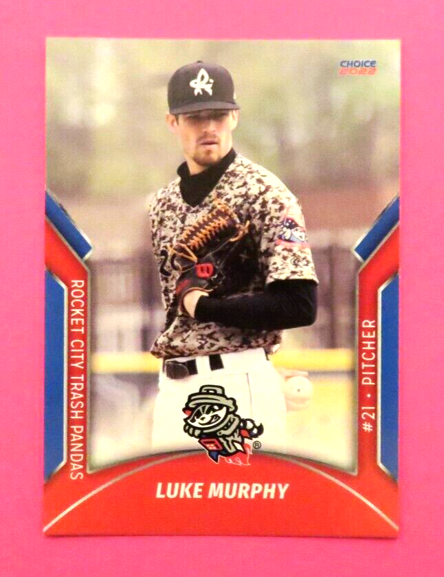 2022 Choice, Rocket City Trash Pandas - LUKE MURPHY | eBay