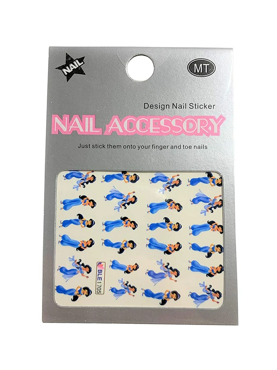 Disney Princess Toe Nail Art