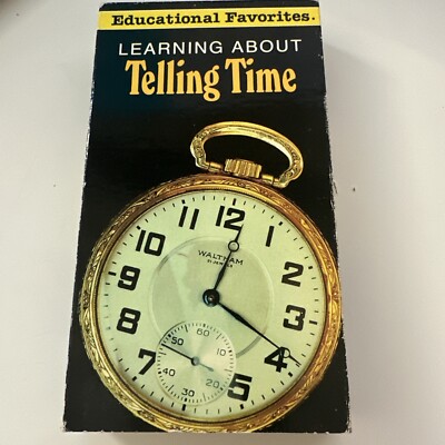 Educational Favorites: Learning About Telling Time VHS 11891500197| eBay