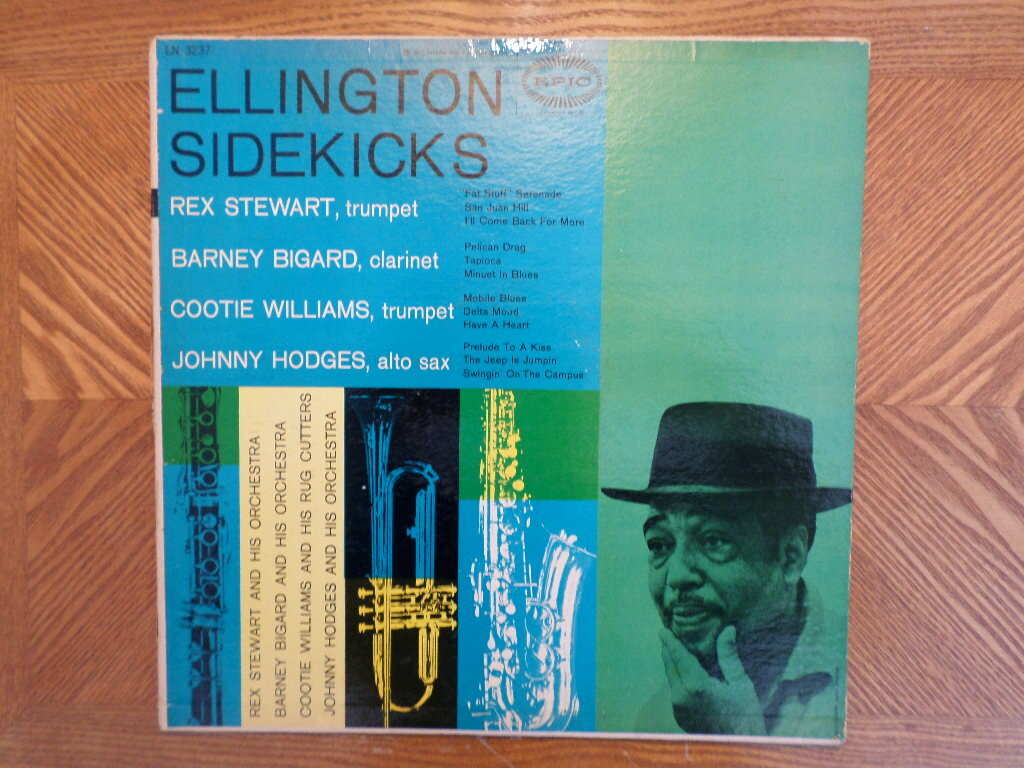EPIC LP RECORD LN3237/DUKE ELLINGTON SIDEKICKS/JOHNNY HODGES/STEWART/BIGARD/ VG+ | eBay