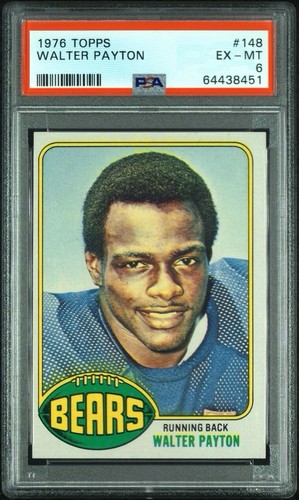 Walter Payton 1976 Topps RC #148 Rookie Bears - PSA 6 | eBay