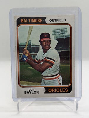 1974 Topps #187 Don Baylor Baltimore Orioles | eBay