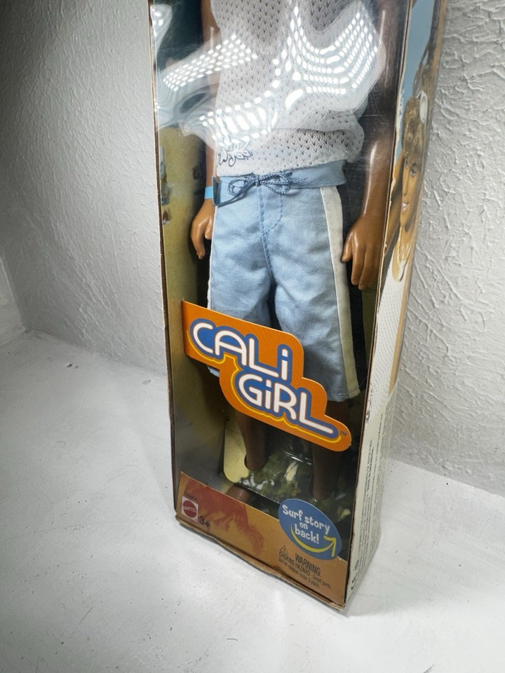 2003 Mattel Barbie Cali Girl KEN Surf Boy Doll Suntan #C6464 NEW | eBay