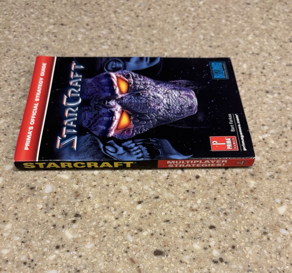 StarCraft Prima’s Official Strategy Guide 1998 PC Game Book Bart Farkas ...