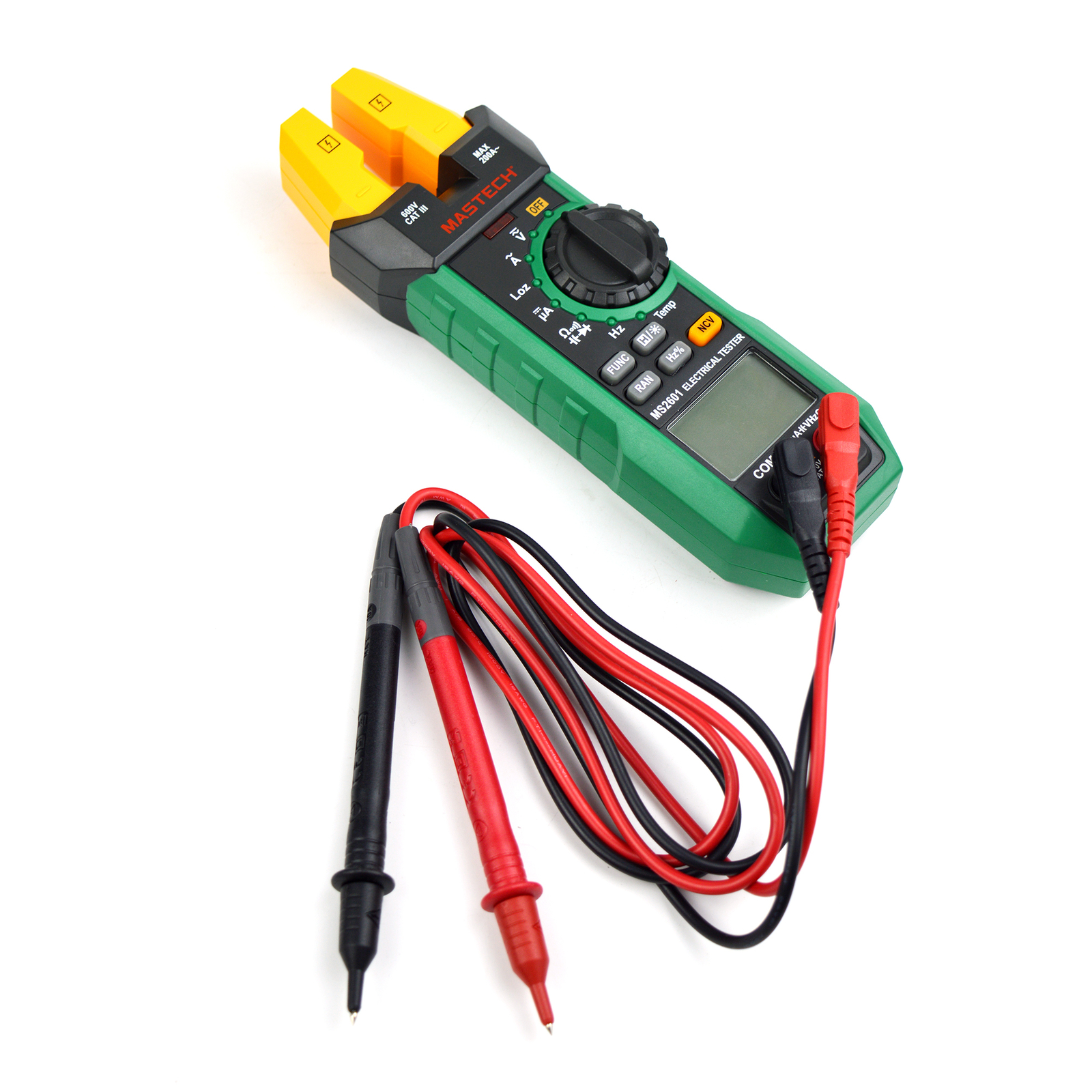 MASTECH MS2601 Digital Fork Type Clamp Meters For Special Application ...