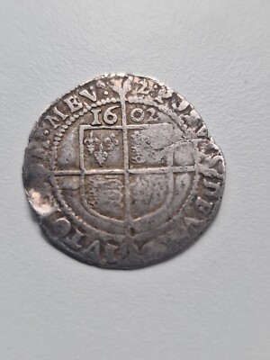 Elizabeth I 1602 Hammered Silver Sixpence Coin | eBay UK