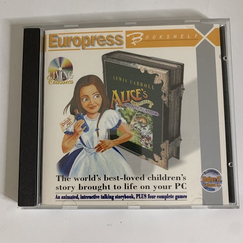 Alice's Adventures In Wonderland PC Vintage Software Interactive ...