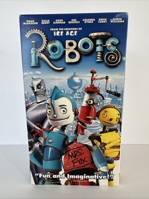 Robots VHS 2005 20th Century Fox 24543194033| eBay