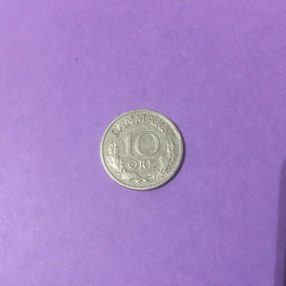 DENMARK 10 ORE 1967 KM # 849.1 VF. | eBay