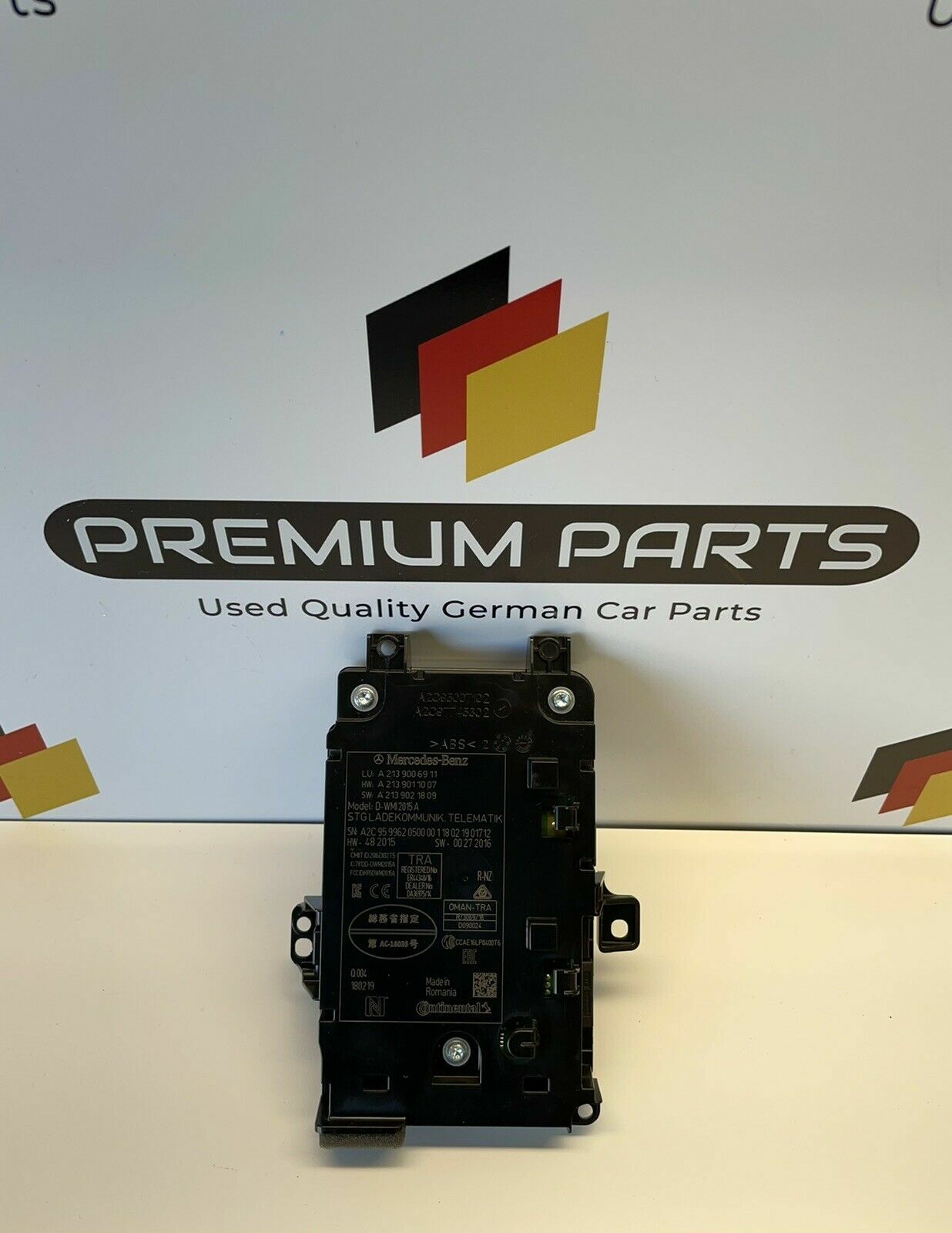 MERCEDES E CLASS W213 INDUCTION CHARGER MODULE STG TELEMATIC RHD ...