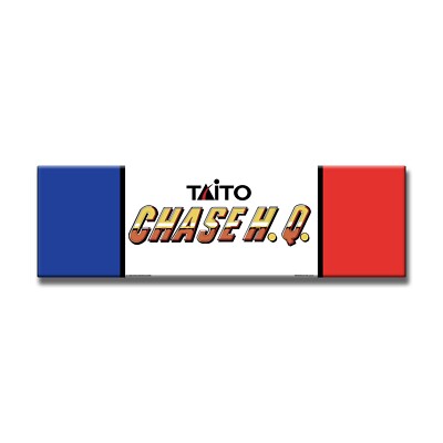 Chase H.Q. Premium Arcade Marquee Insert Reproduction Header/Backlit ...