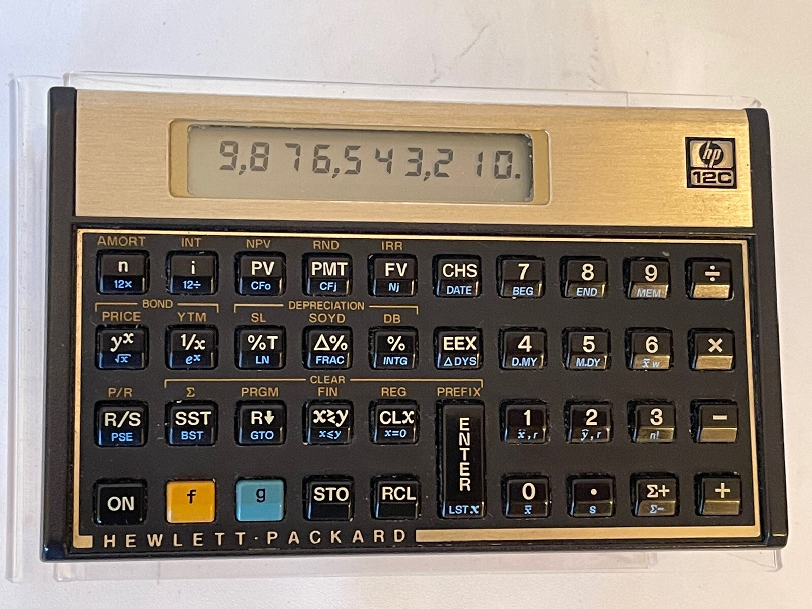 HP 12C Financial Calculator,Made In USA, NEW BATTERIES, TESTED | eBay