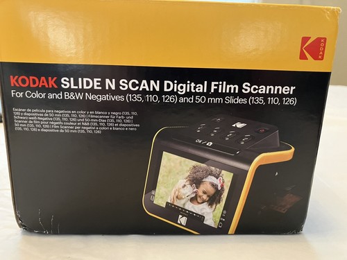 Kodak Slide N Scan Digital Film Scanner for Color and B&W Negatives Or ...