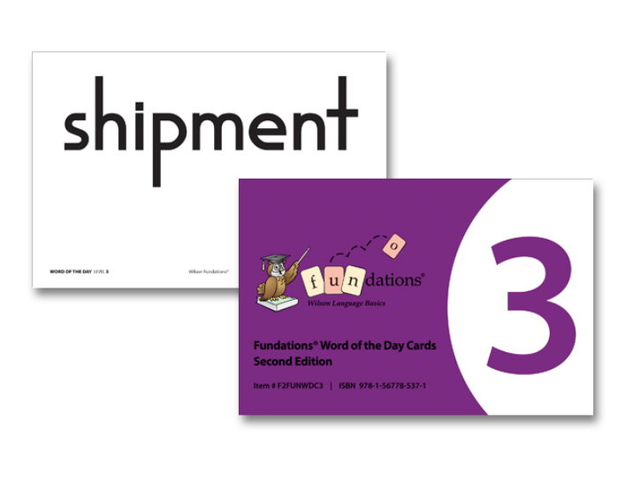 Wilson Fundations Cards Daily Fundations Routine No.2: Alphabet A To Z