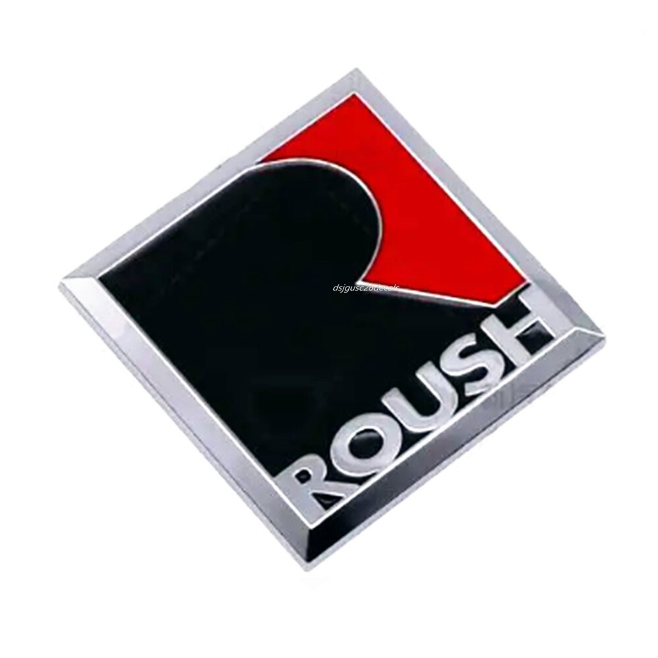 2X Square ROUSH Performance Badge Car Side Fender Emblem Stickers For ...
