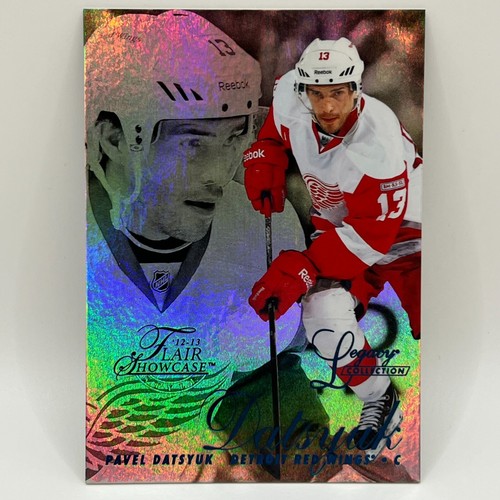2012-13 Fleer Retro - 1996-97 Flair Showcase Row 2 Design Pavel Datsyuk ...