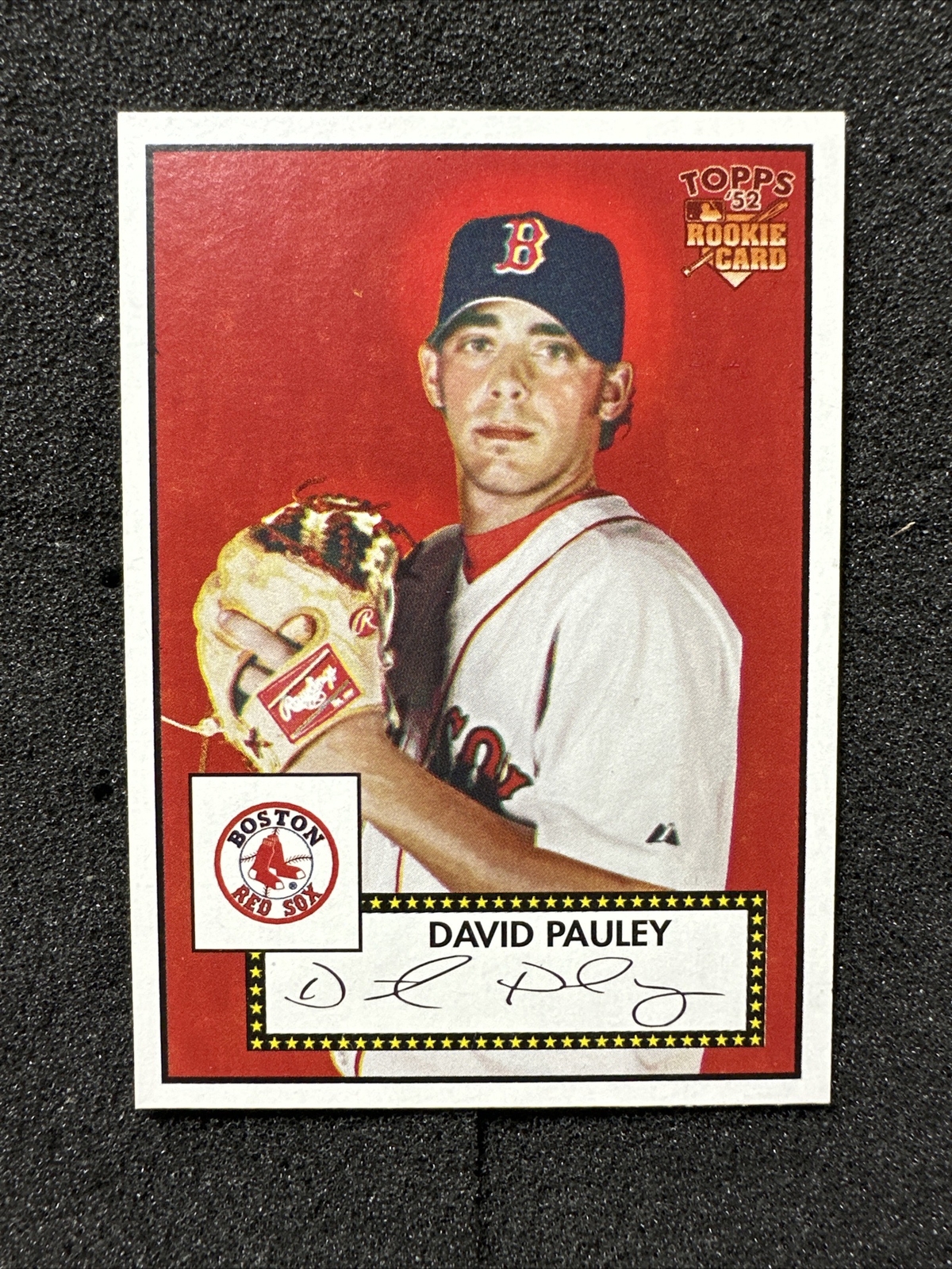 DAVID PAULEY #5 2006 Topps '52 Rookies QTY Boston Red Sox | eBay