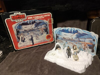 Vintage star wars REBEL COMMAND CENTER ADVENTURE SET COMPLETE W BOX ...