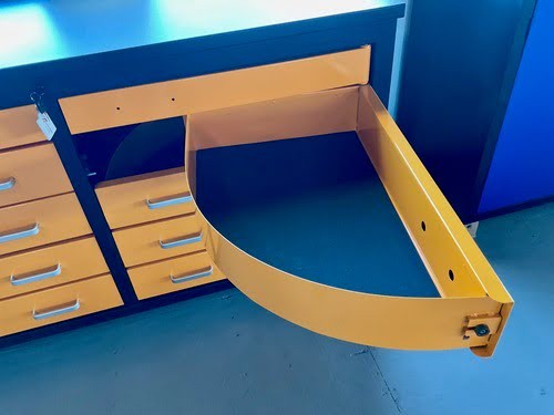 Tool Cabinet Orange Swing Out Drawers (Damaged Unit) | eBay