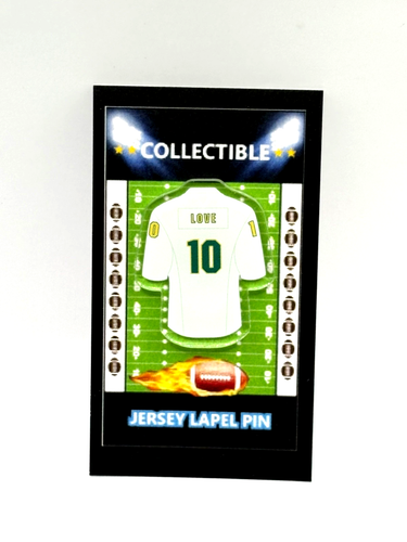 Green Bay Packers jersey styled lapel pins-( 3 )-Collectible ...