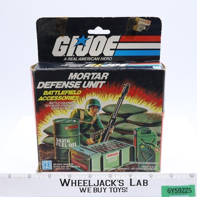 Mortar Defense Unit 100% Complete W/ Box GI Joe 1983 Hasbro Action ...