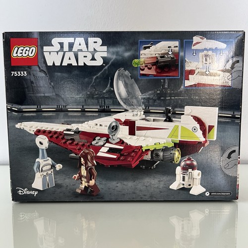 NEW * SEALED * RETIRED - Obi-Wan Kenobi’s Jedi Starfighter 75333 LEGO ...