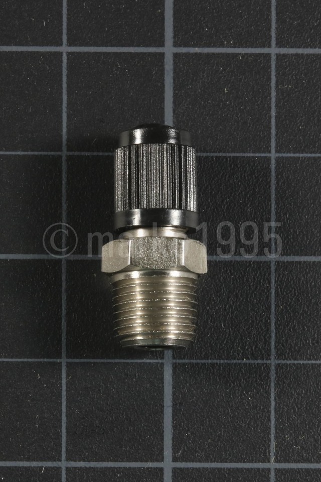 [x2] 1/8" NPT MPT Stainless Steel SS316 Air Compressor Tank Fill Valve ...