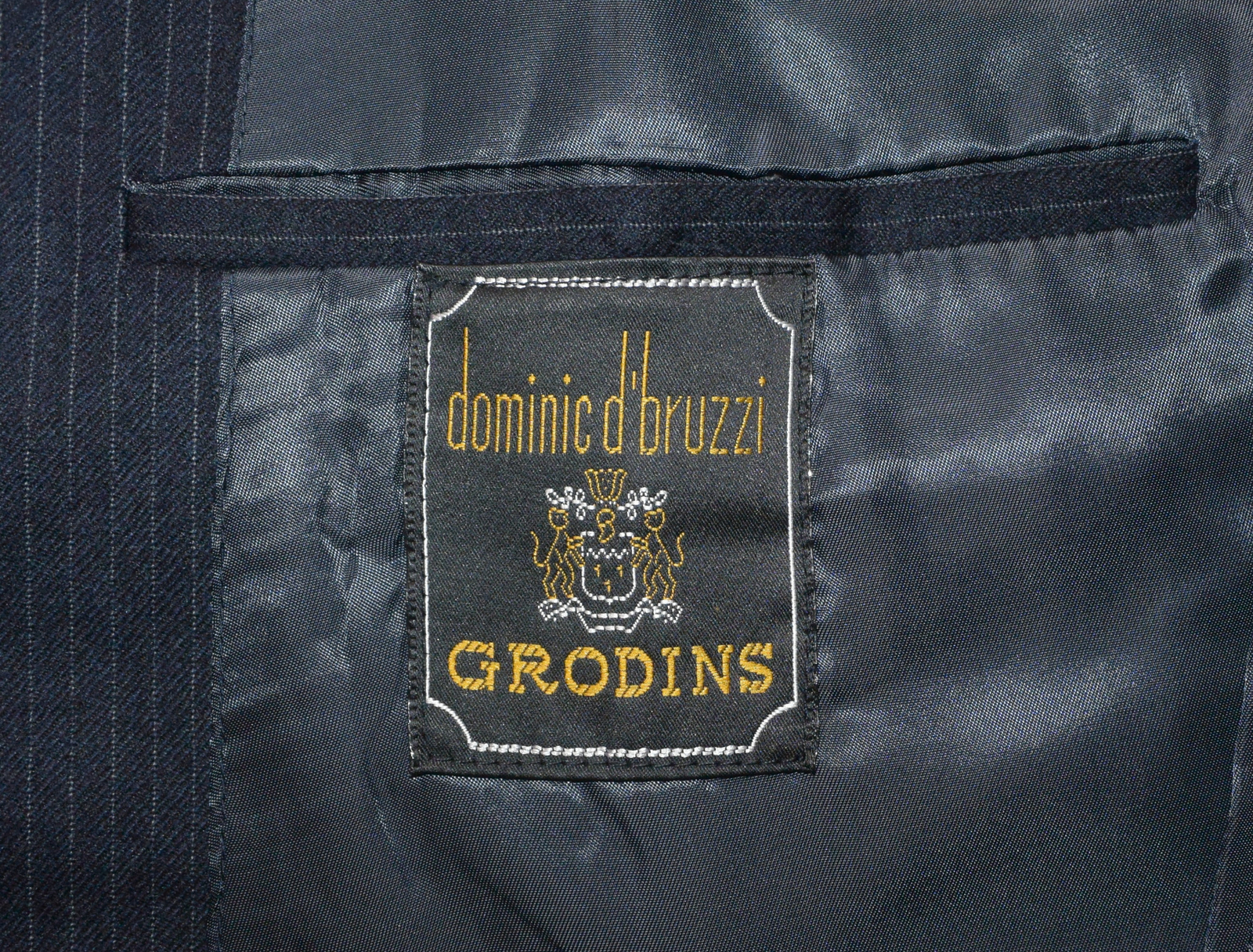 VINTAGE 1980s 38S Dominic D’Bruzzi Suit Jacket Men 38… - Gem
