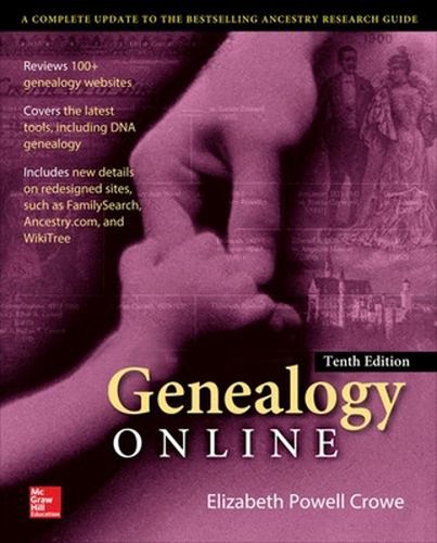 Genealogy Online, Tenth Edition by Elizabeth Crowe (English) Paperback ...