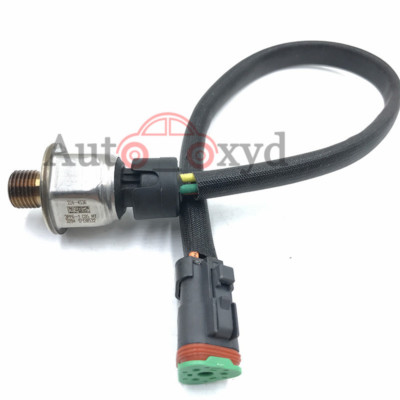 For Caterpillar C7 C9 Highway CAT New Fuel Rail Oil Pressure ICP Sensor ...