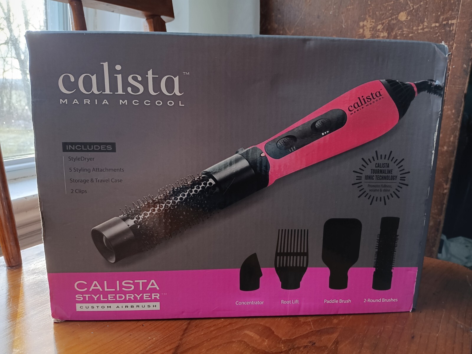 Calista Maria Mccool Style Dryer Custom Airbrush Hair Tool Kit New | eBay