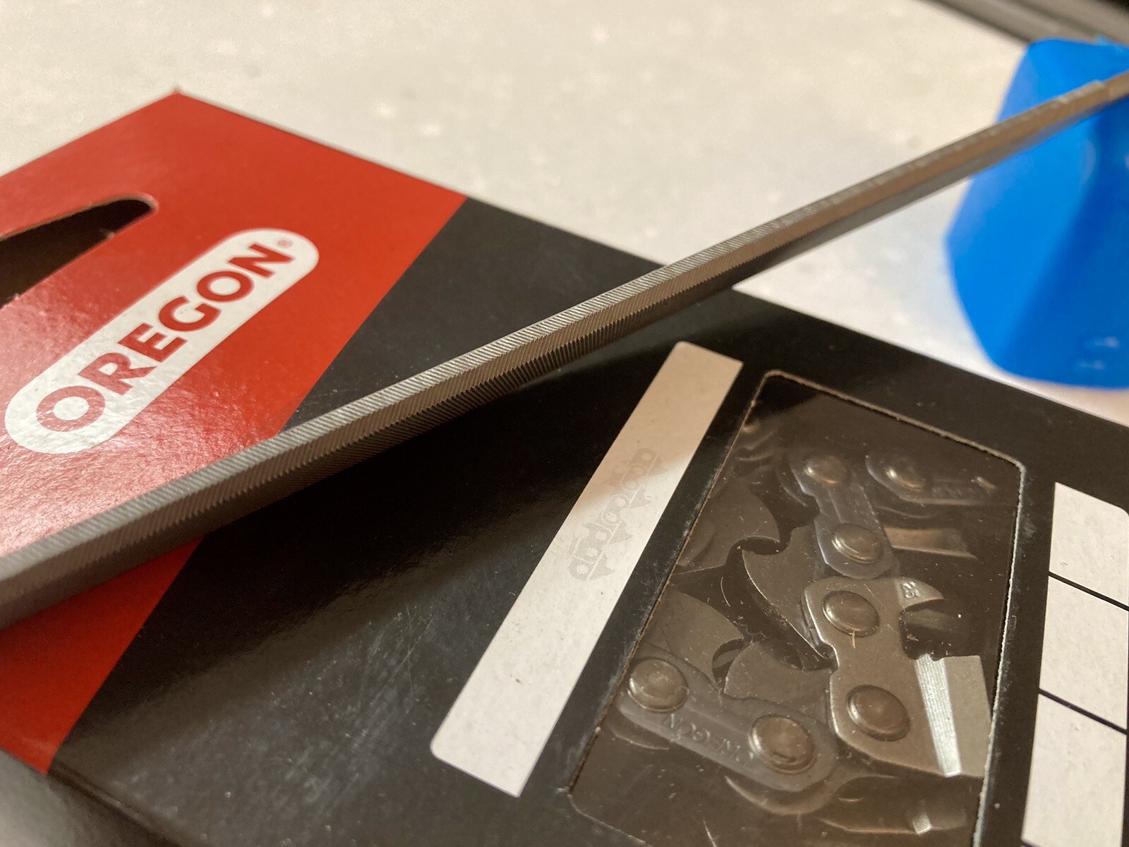 Premium Double Bevel Chisel Bit File - Woody’s Brand | eBay