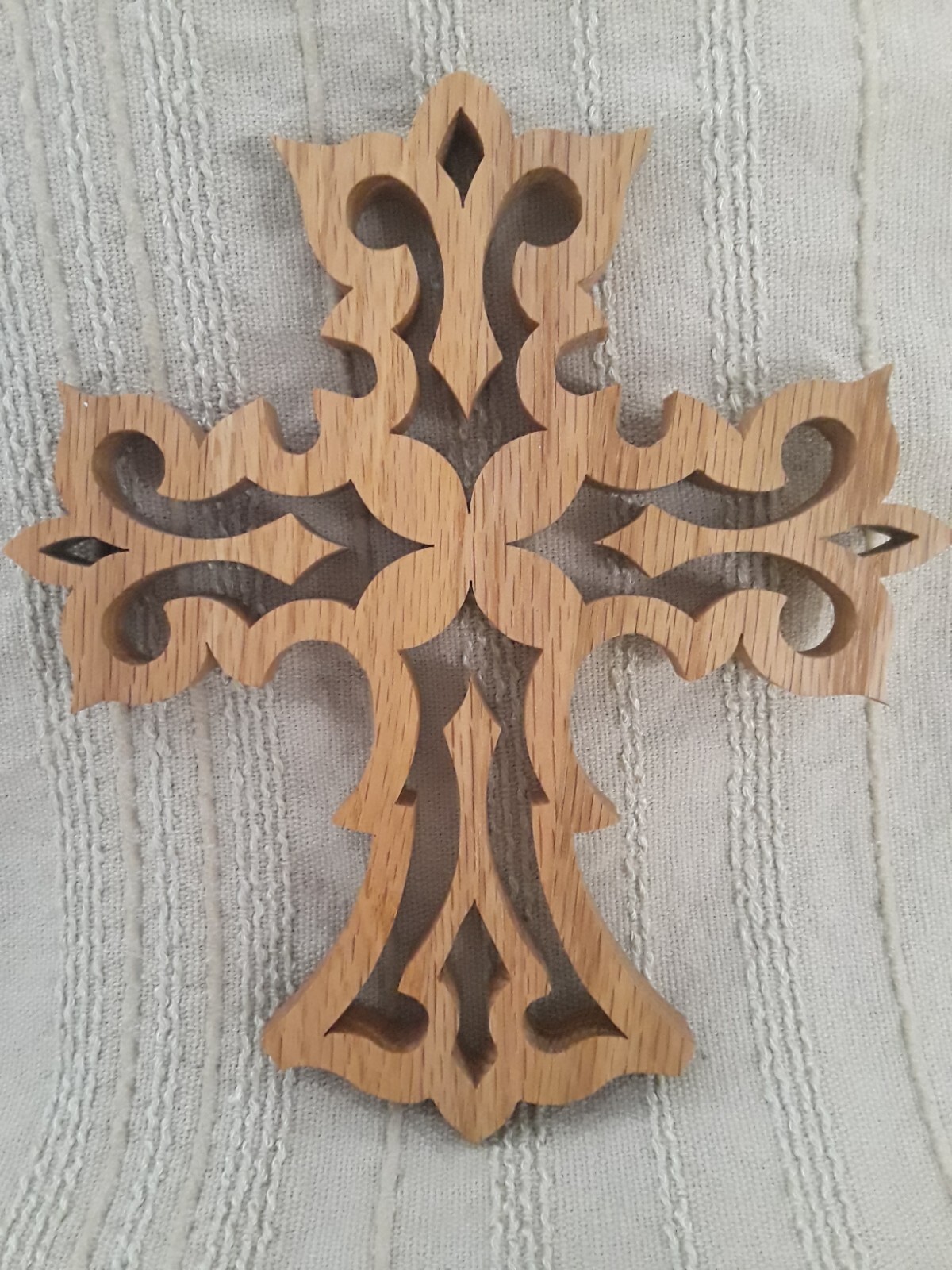 Scroll Christian Cross