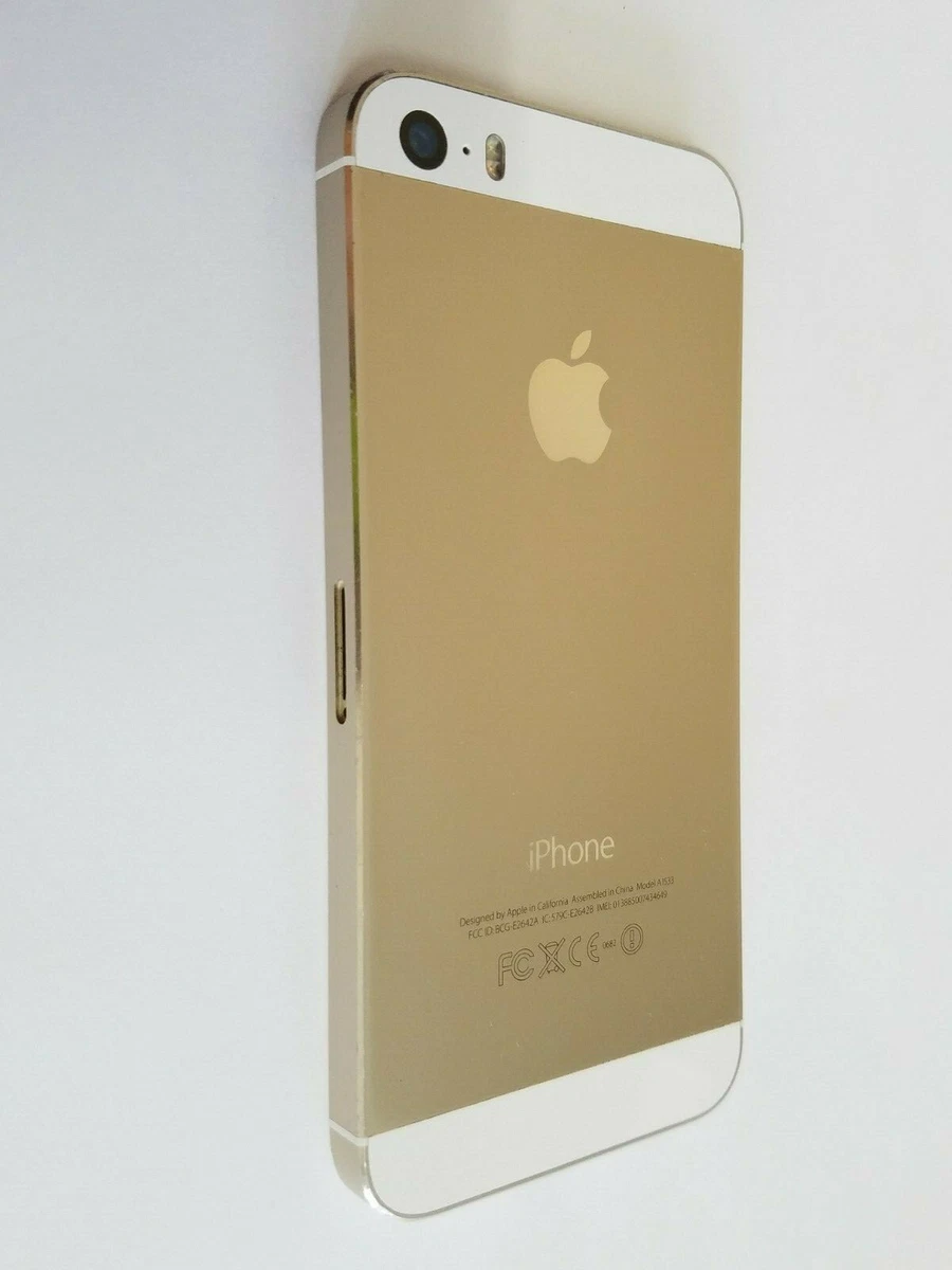 Iphone 5s Gold And White Case