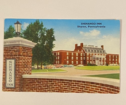 Shenango Inn Sharon PA Chrome Postcard Unposted VTG GUC Colonial Charm ...