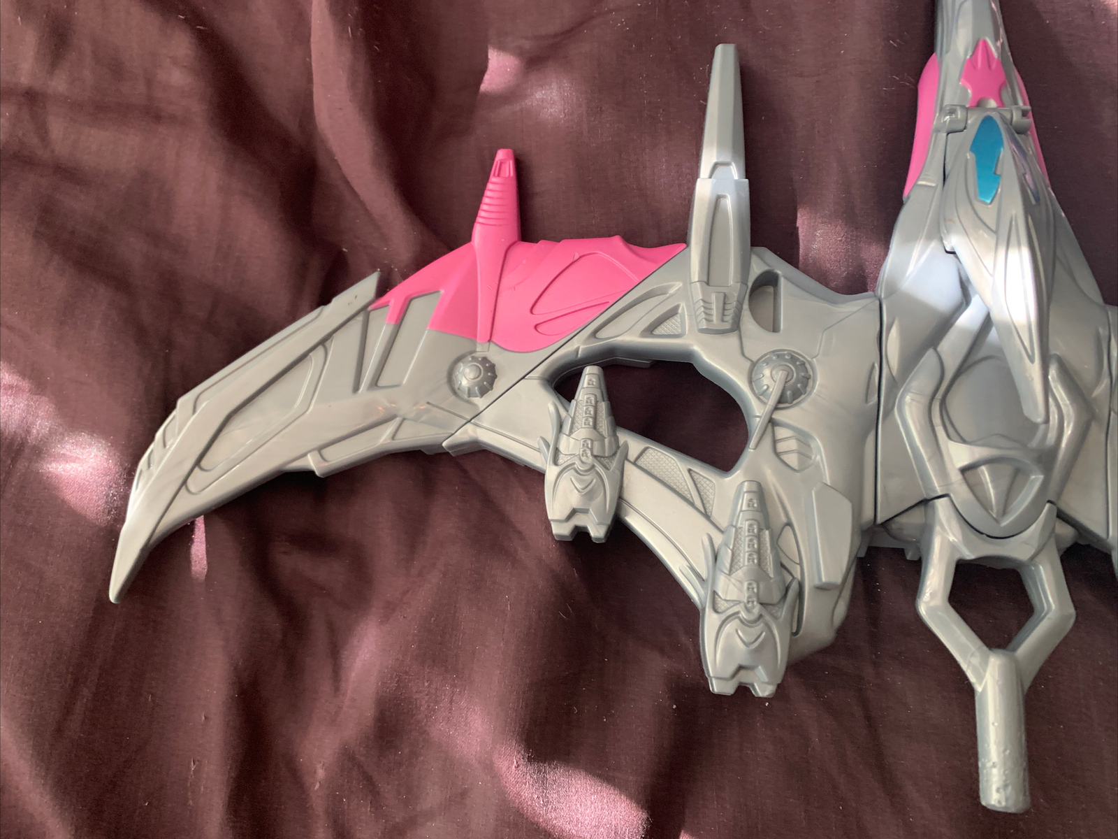 Power Rangers Movie Pterodactyl pink Ranger Battle Zord 2016 Bandai toy ...