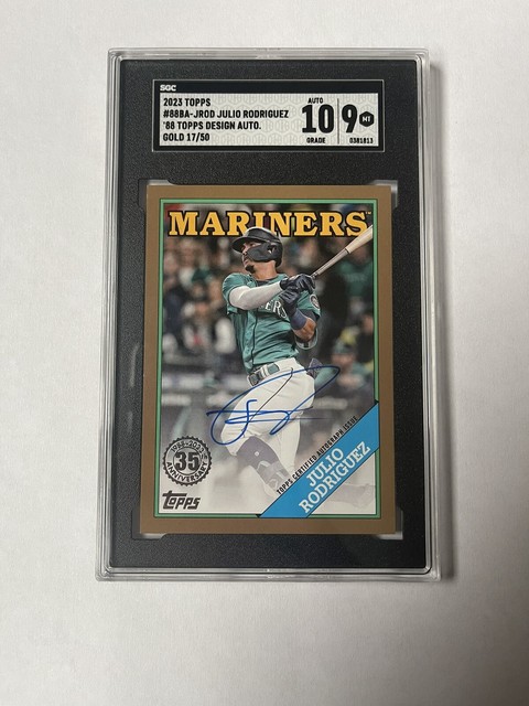 2023 Topps Series 1 - 1988 Topps Baseball Autographs Gold #88BA-JROD ...