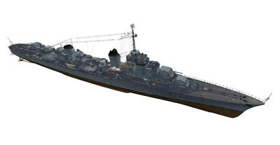 3D Printed 1/350 WWII French Mogador Class Destroyer (full hull) | eBay