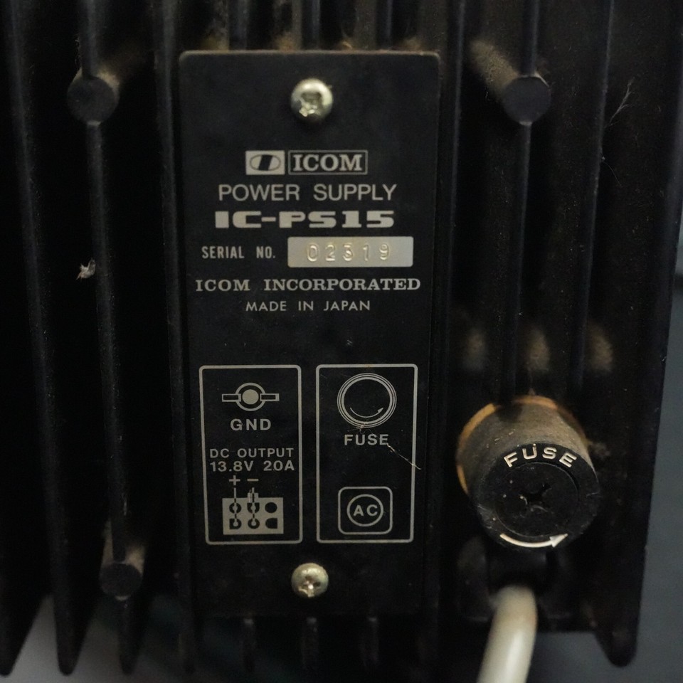 Icom IC-720 HF HAM Radio Transceiver & IC-PS15 Power Supply | Ham Radio ...