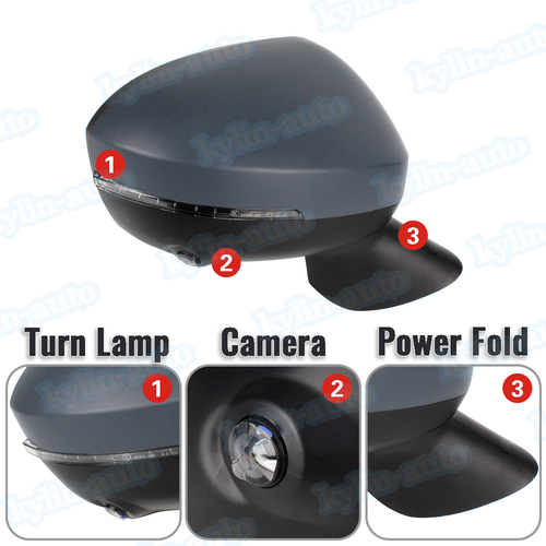 Right Side Mirror W/ Camera Primer For Mitsubishi Outlander PHEV 2023 ...