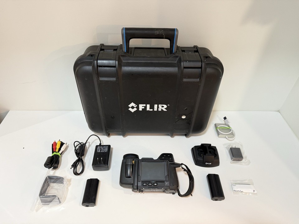 FLIR T420 THERMAL IMAGING CAMERA W/ CHARGER & BATTERIES - FREE SHIPPING ...