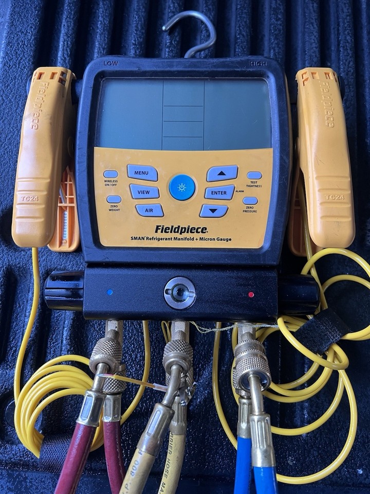 Fieldpiece SM380V 3 Port SMAN Refrigerant Manifold | eBay