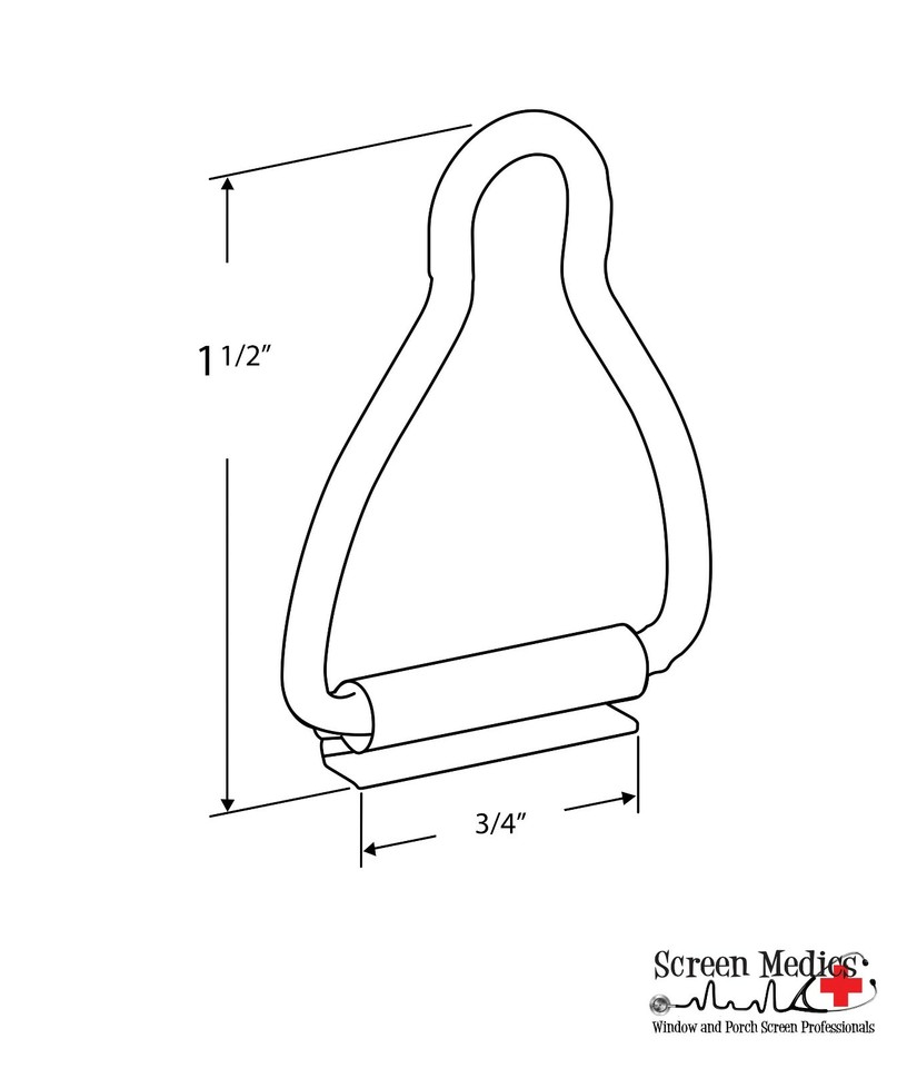Window Screen Loop Latch and Ball Nail Set - 20 sets | eBay